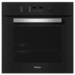 A+ (A+++ bis D) Miele Einbaubackofen "H 2465 B ACTIVE" Backöfen AirFry-Funktion, Automatikprogramme, Vernetzung mit Miele@Home schwarz (obsidianschwarz)