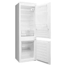 E (A bis G) PRIVILEG Einbaukühlgefrierkombination "PCI 178SE" Kühlschränke Gr. Rechtsanschlag, silberfarben (weiß) Einbaukühlgefrierkombinationen
