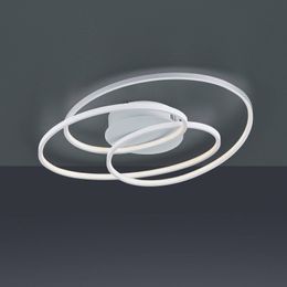 Trio LED-Deckenlampe Gale, 60 cm, weiß matt