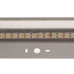 MCJ LED-Wandleuchte Mera, Breite 80 cm, alu, 3.000K