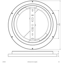 EVN Lichttechnik EVN ALR LED-Panel weiß 15W Ø30cm 4.000K