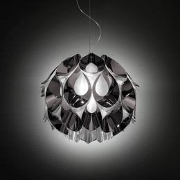 Slamp Flora M Designer-Pendelleuchte, zinn