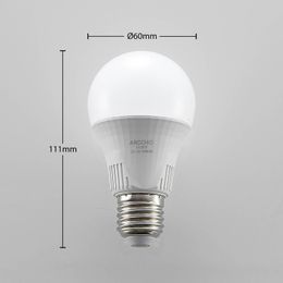 ARCCHIO LED-Lampe E27 A60 9W 3.000K 3-Step-dimmbar