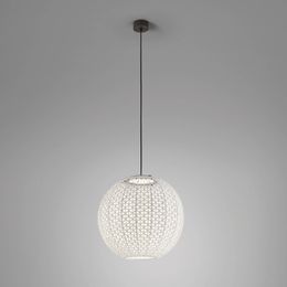 Bover Nans Sphere S/60 LED-Außenhängeleuchte beige