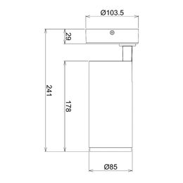 Deko-Light LED-Deckenstrahler Lucea, justierbar, 20 W weiß