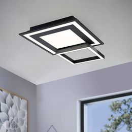 Eglo connect Savatarila-Z LED-Deckenlampe schwarz