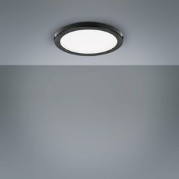 lightme LED-Einbaulampe Aqua Plano IP44 schwarz