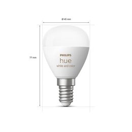 PHILIPS Hue White&Color Ambiance E14 5,1W 470 lm