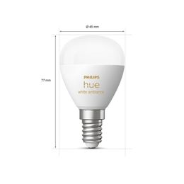 PHILIPS Hue White Ambiance Tropfen E14 5,1W 470lm