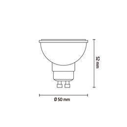 calex Smart LED-Reflektor GU10 4,9W CCT RGB