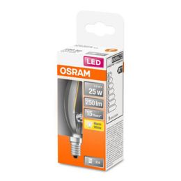 Osram Classic B LED-Lampe E14 2,5W 2.700K klar