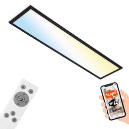 Briloner LED-Deckenlampe Piatto S WiFi Bluetooth CCT Fernb.