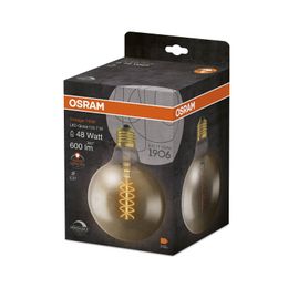 Osram Vintage 1906 E27 7W LED G125 822 gold dim