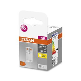 Osram Base PIN LED-Stiftsockel G4 0,9W 100lm 5er