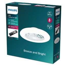 Philips Amigo Deckenventilator mit LED-Beleuchtung