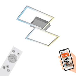 Briloner LED-Deckenleuchte Frame S, dimmbar, CCT, 50x38,8cm