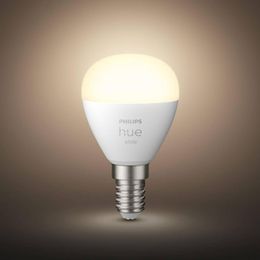 PHILIPS Hue White LED-Tropfenlampe E14 5,7W 2.700K