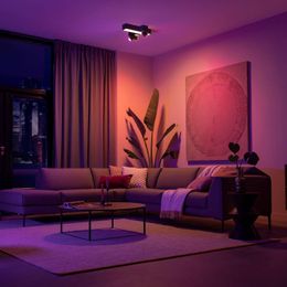 PHILIPS Hue Centris Cross dreiflammig schwarz