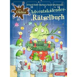 Die Olchis. Adventskalender-Rätselbuch - Erhard Dietl, Barbara Iland-Olschewski, Taschenbuch
