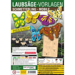 Laubsäge-Vorlagen Schmetterling - Mobile,