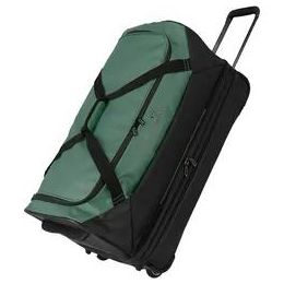 Travelite Basics Rollenreisetasche 70 cm erweiterbar 2 Rollen 98 l - Grün