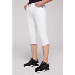 SOCCX Comfort-fit-Jeans mit normaler Leibhöhe, weiß