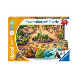 RAVENSBURGER VERLAG tiptoi® Puzzle für kleine Entdecker: Zoo