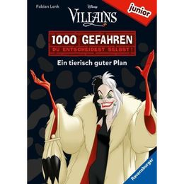 RAVENSBURGER VERLAG Disney Villains: Ein tierisch guter Plan / 1000 Gefahren junior Bd.5 - Fabian Lenk, Gebunden