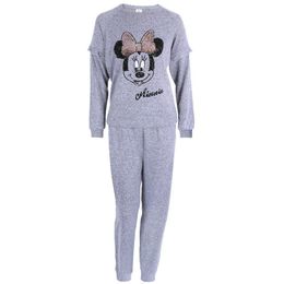 Sarcia.eu Schlafanzug Grauer Pyjama Minnie Mouse DISNEY 12-13 Jahre