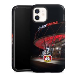 DeinDesign iPhone 12 mini Handy Panzer Handyh&uuml;lle robuste Outdoor H&uuml;lle Schutzh&uuml;lle gl&auml;nzend Official Licensed Product Bayer 04 Leverkusen Stadium Tough Case