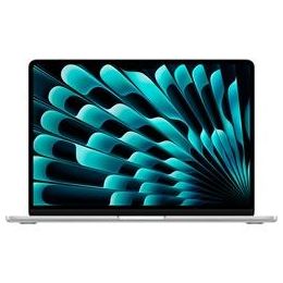 Apple Notebook "MacBook Air 13"" Notebooks Gr. 8 GB RAM 256 GB SSD, M3, mac OS, silberfarben (silber)