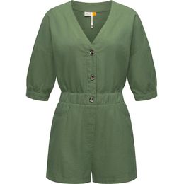 Ragwear Jumpsuit ' Ipsie ' Damen Gr&ouml;&szlig;e M gr&uuml;n / mischfarben