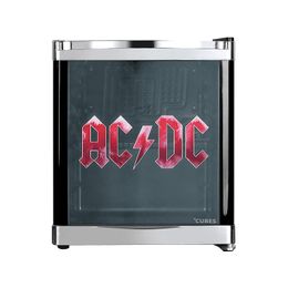 CUBES CC 202 E ACDC Kühlschrank (E, 510 mm hoch, Schwarz / Rot)