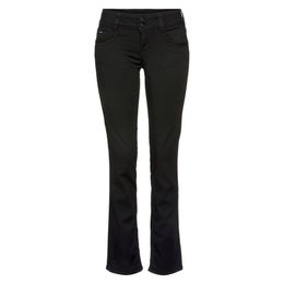 Pepe Jeans Straight-Jeans GEN in schöner Qualtät mit geradem Bein und Doppel-Knopf-Bund, schwarz