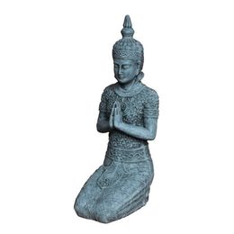 Gilde Dekofigur Creasto Buddha knieend Bigio (BxHxL) 23 cm x 68
