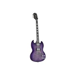 Epiphone E-Gitarre, SG Modern Figured Purple Burst