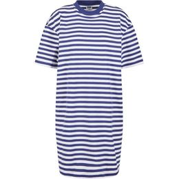 Urban Classics Sommerkleid Ladies Oversized Striped Tee Dress