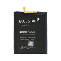 BlueStar Akku Ersatz kompatibel mit SAMSUNG GALAXY A20/A30/A30S/A50 4000mAh Li-lon Austausch Batterie Accu EB-BA505ABU Smartphone-Akku