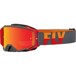 Fly Racing Zone Pro, Crossbrille verspiegelt