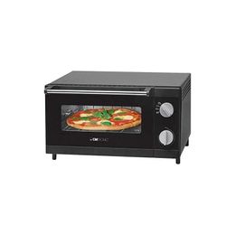 Neuwertig] Clatronic 261708 Tisch-Spezial-Pizzaofen, 1000 w, 12 Liter