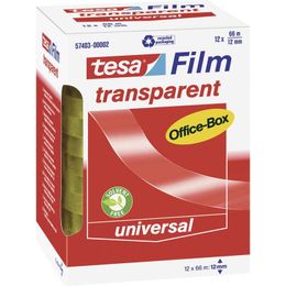 Office-box 57403-00002-01 film Transparent (l x b) 66 m x 12 mm 12 St. - Tesa