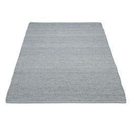 Teppich OCI DIE TEPPICHMARKE "FAVORIT" Teppiche Gr. B/L: 140 cm x 200 cm, 12 mm, 1 St., grau (grau, blau) Schurwollteppiche