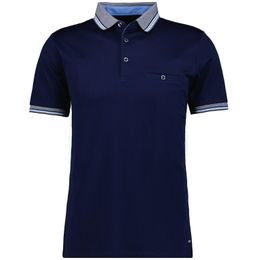 Poloshirt Ragman Gr. 58, blau (marineblau) Herren Shirts Kurzarm