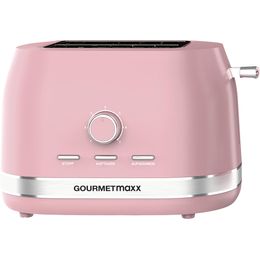gourmetmaxx Toaster "Color Edition", 2 Scheiben, 800 W, pink