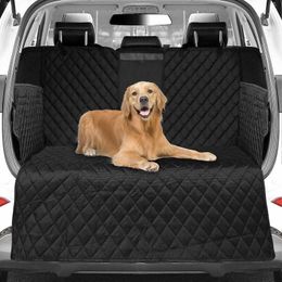 RHAFAYRE Kofferraumschutz für Hunde, universelle rutschfeste wasserdichte Rücksitzabdeckung für Hunde, waschbare Kofferraumschutzmatte mit