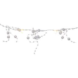 STAR TRADING - LED-Perlen-Kette 'Dew Drops', 40 warmwhite led