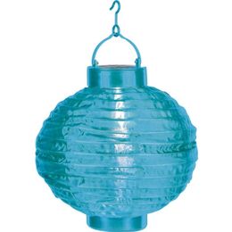 STAR TRADING Best Season 477-17 LED-Solarlampion, 1 cool weiß led, ca. 20 cm, blau