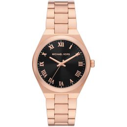 Quarzuhr Michael Kors "LENNOX, MK7392" Armbanduhren rosegold (roségoldfarben) Damen Quarzuhren Armbanduhr, Damenuhr, analog