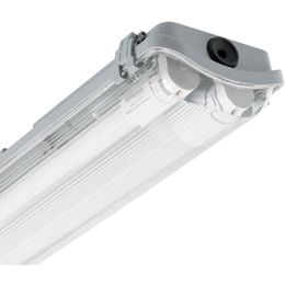 LEDKIA - Feuchtraum Wannenleuchte mit 2 LED-Röhren 150cm IP65 Einseitige Einspeisung No Flicker Kaltes Weiß 6000K - 6500K 1570 mm