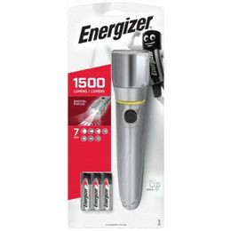 Energizer - en focus 1300 - LED-Taschenlampe, 1500 lm, silber, 6x aa (Mignon) (E300690600)